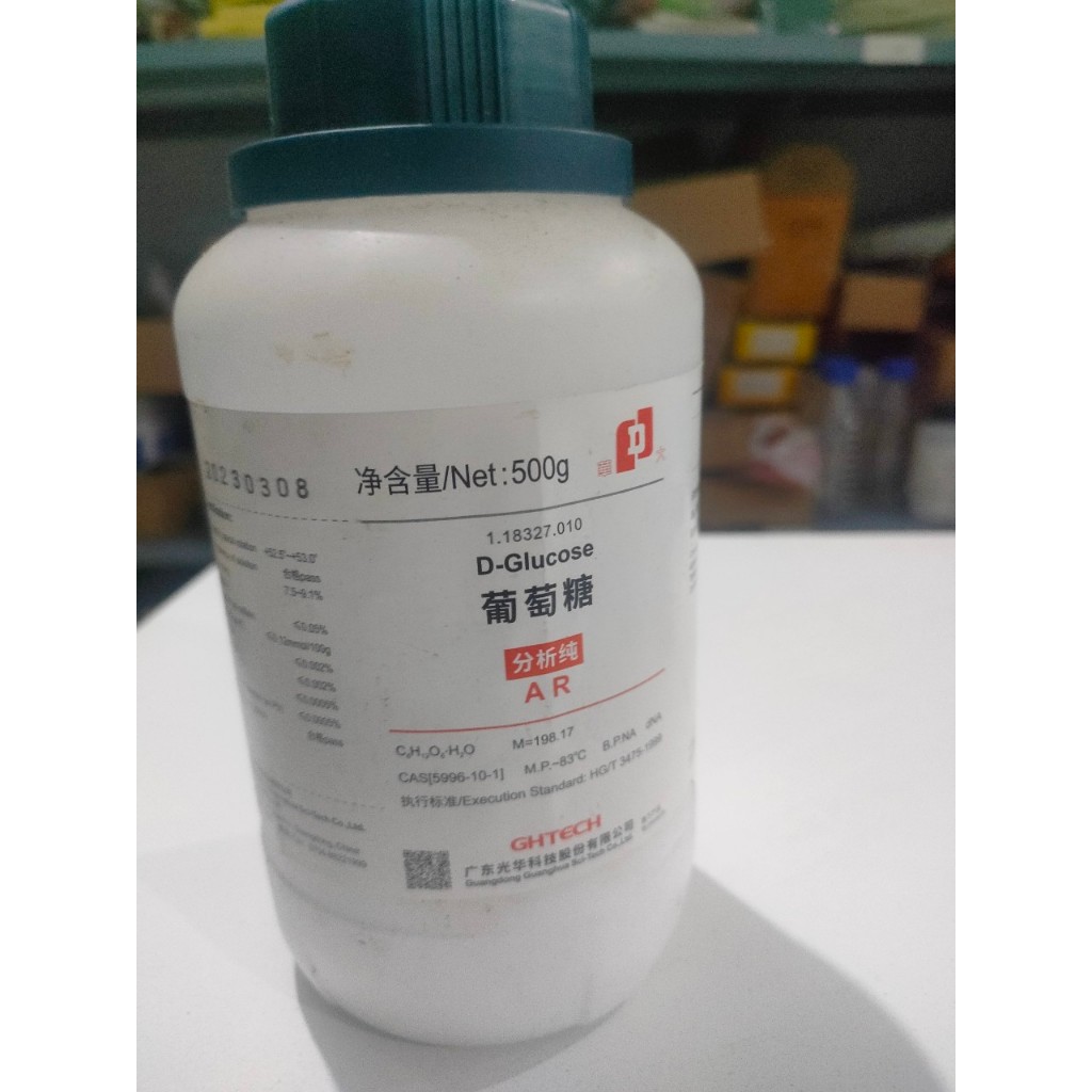 Hóa chất D-Glucose monohydrate (AR, Chai 500G, Cas 5996-10-1) | Shopee Việt Nam