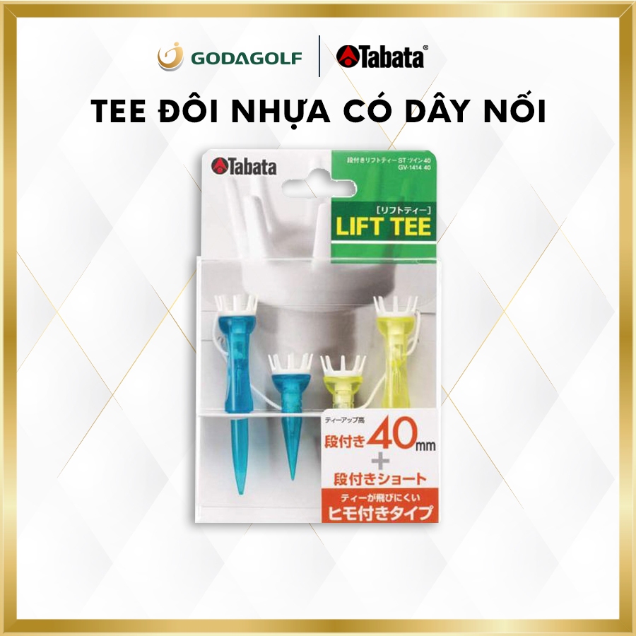 Tee Golf Nhựa Cao Cấp Tabata ,Chân Đỡ Phát Bóng Chính Hãng Nhật Bản Cao ...