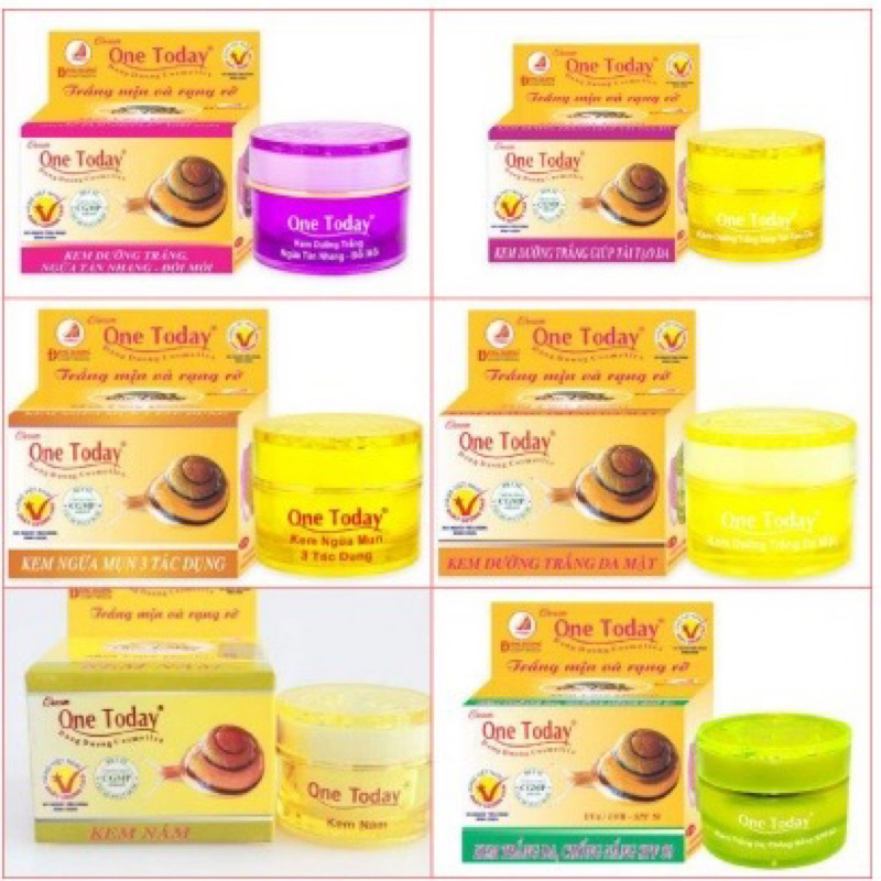 kem ốc sên one today 8gr | Shopee Việt Nam