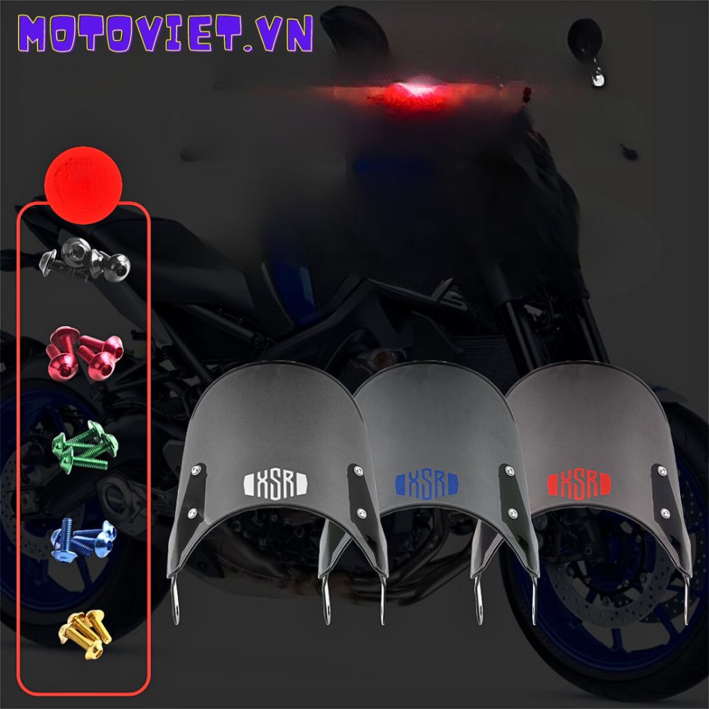 Kính Chắn Gió Sửa Đổi WE00 - Phụ Kiện Thích Hợp cho Yamaha XSR155 ...