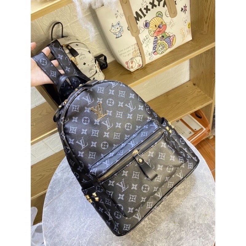 Balo Hoa Balo lV Xanh Đen Size 40 Đựng Vừa Sách Vở Cho Cả Nam Và Nữ ...