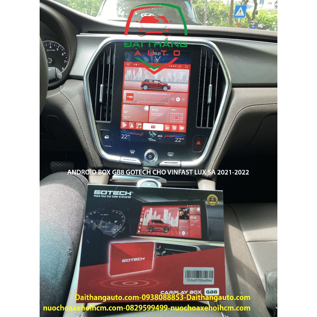 LẮP ANDROID BOX GOTECH GB8 LẮP XE VINFAST LUX A & SA 2.0 2020-2023 ( HỖ ...