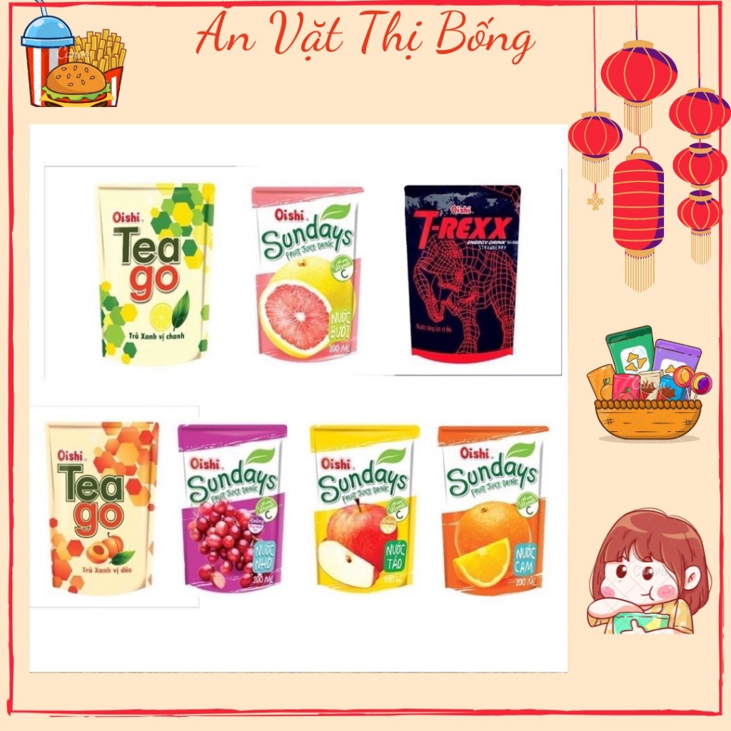 Nước Uống Oishi Tea Go Các Vị | Shopee Việt Nam