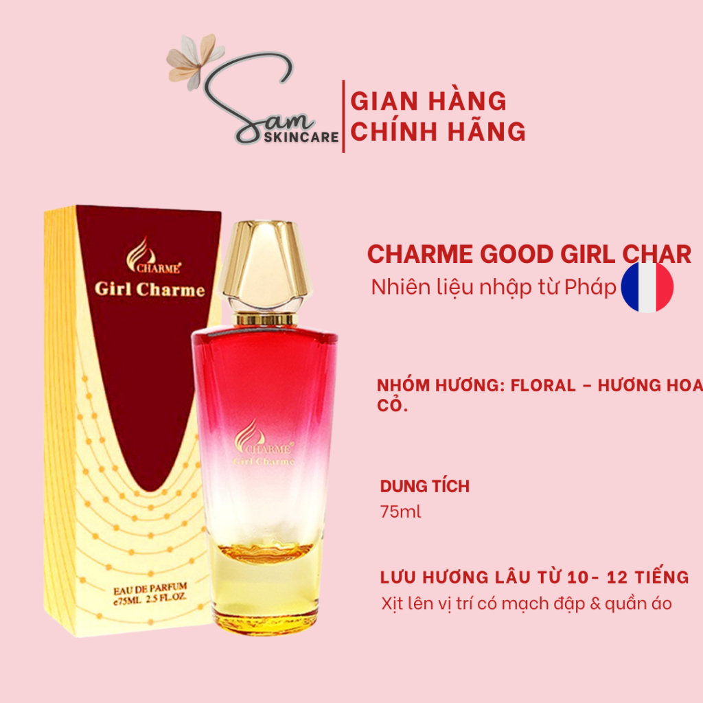 Nước hoa Charme Girl Charme 75ml | Shopee Việt Nam