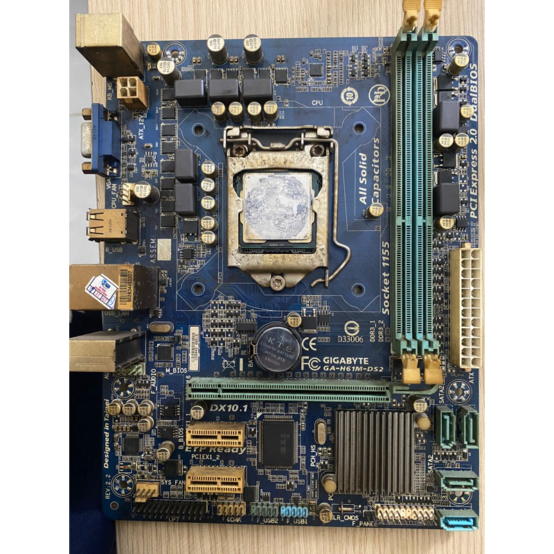 main asus h61 chính hãng tặng kèm chặt main và keo tản nhiệt | Shopee ...