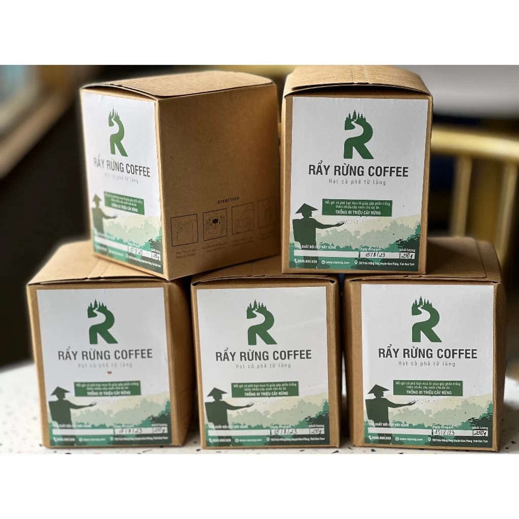 CAFE PHIN GIẤY TIỆN LỢI, ĐẶC SẢN MĂNG ĐEN - RẪY RỪNG | Shopee Việt Nam