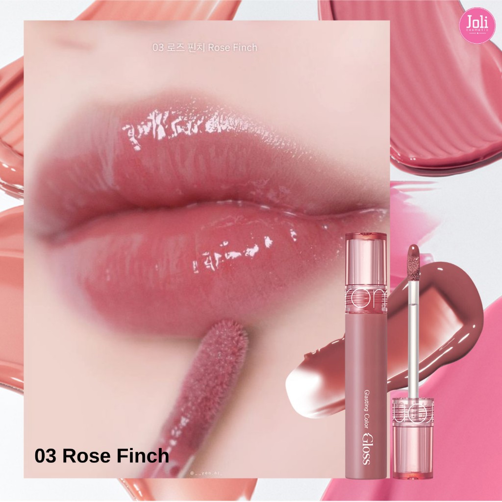 New Son Tint Bóng Romand Glasting Color Gloss Căng Mọng Môi Shopee