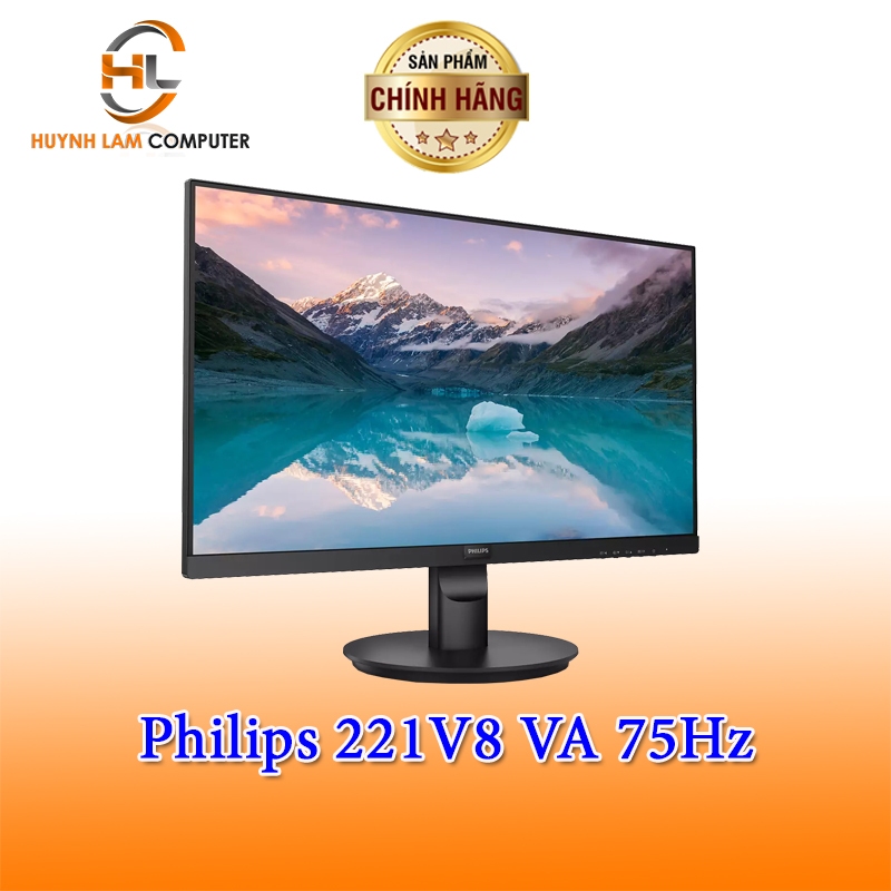 Màn hình Philips 221V8 22inch FHD 75Hz HDMI/VGA - Chính hãng | Shopee ...