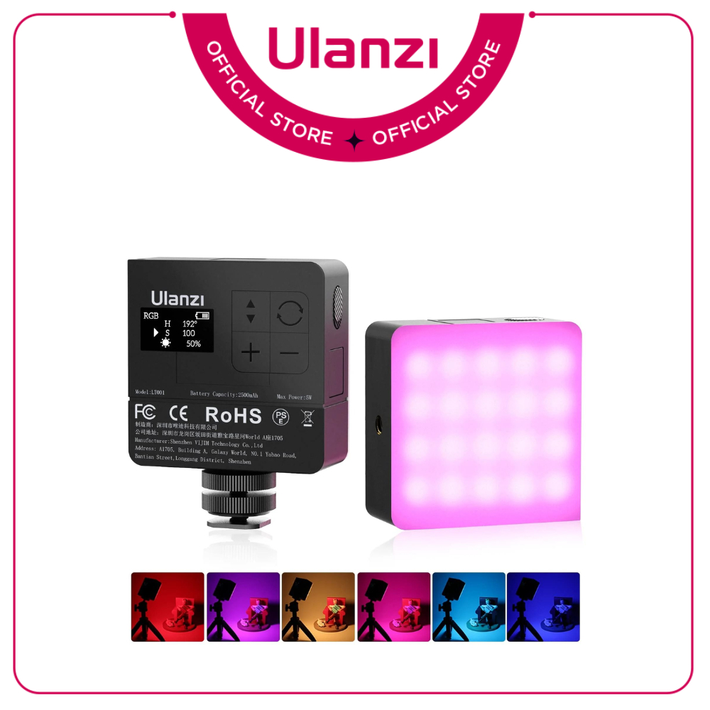 Ulanzi VL49 RGB Pro (LT001) - Đèn Led Mini Đổi Màu RGB | Shopee Việt Nam