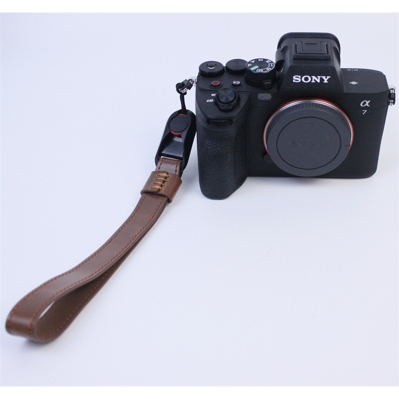 Dây máy ảnh đeo cổ tay handstrap da PU kết nối nhanh phù hợp cho máy ...