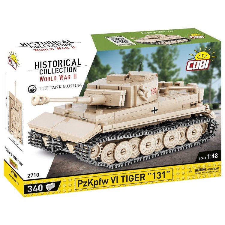 Đồ chơi lắp ráp xe tăng PzKpfw VI Tiger "131" Chính Hãng COBI - 340 ...