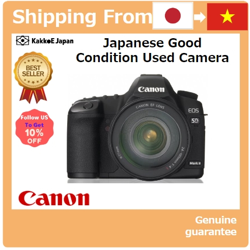 Pre-loved [Máy ảnh cũ tại Nhật Bản] Bộ ống kính Canon EOS 5D MarkII EF24-105L IS U [Japan Used ...