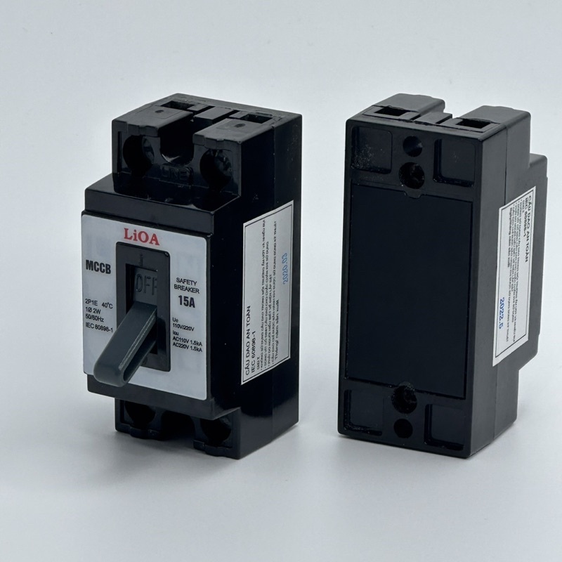 Át atomat Lioa 20A - 30A kèm vỏ, không vỏ CB aptomat MCCB attomat cầu ...