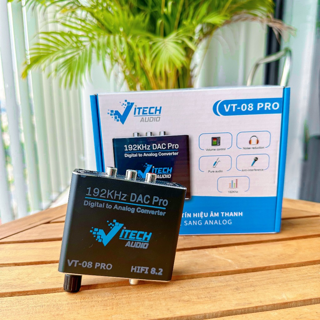 BỘ CHUYỂN ĐỔI ÂM THANH DIGITAL TO ANALOG VT08 HÀNGCHÍNH HÃNG. | Shopee ...