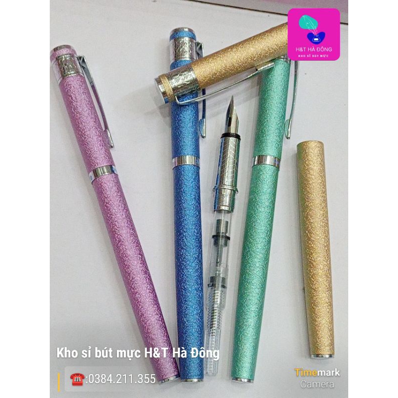 Bút máy ngòi lá tre calligraphy 870 viết tách đôi tạo thành đậm ...