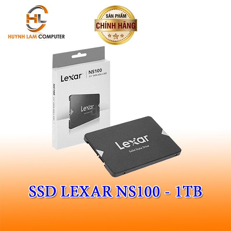 Ổ cứng SSD Lexar 1TB NS100 Sata III 2.5" - Hàng chính hãng | Shopee ...