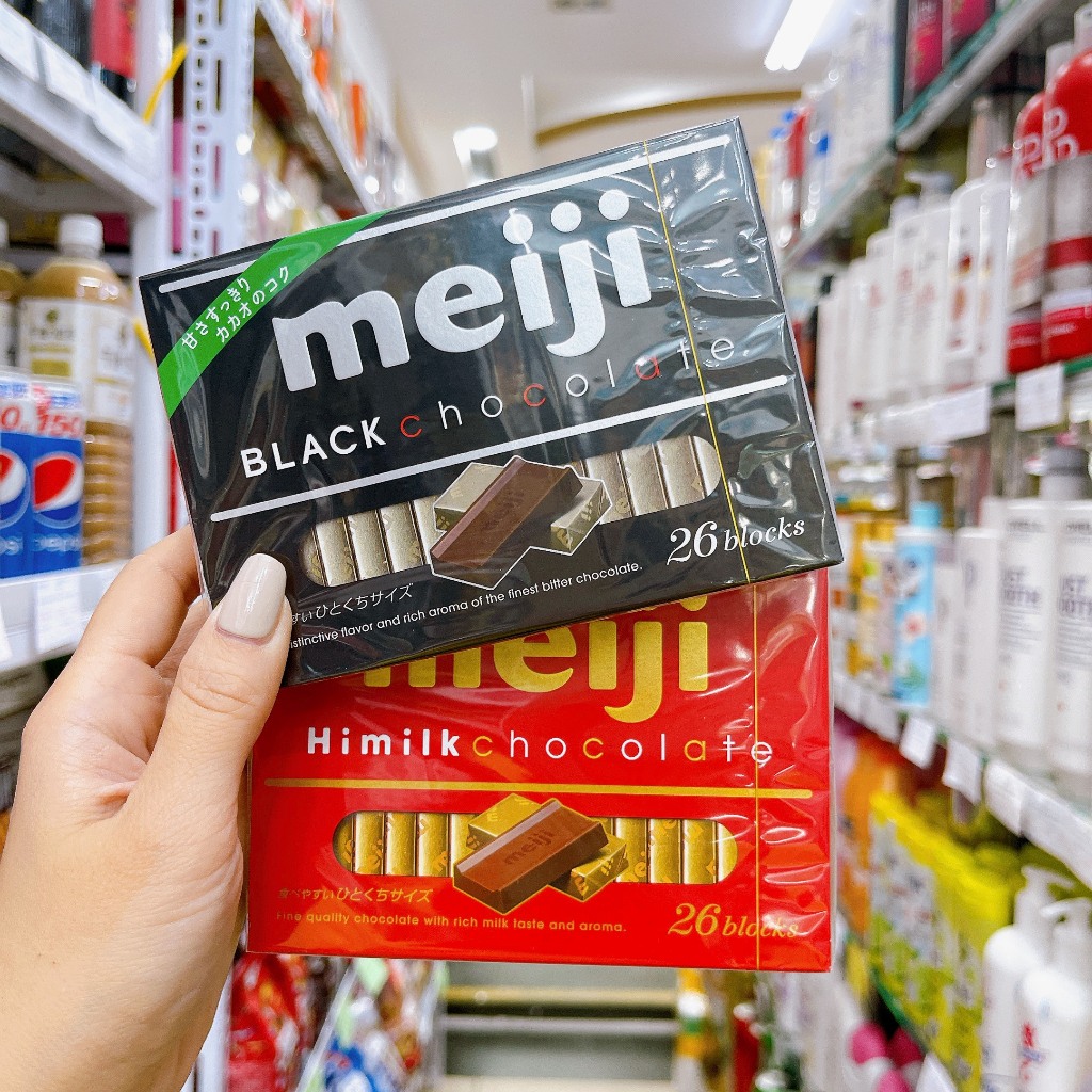 Meiji Chocolate Socola Black chocolate MEIJI 120g- Nhật Bản Mới 2024 | Shopee Việt Nam