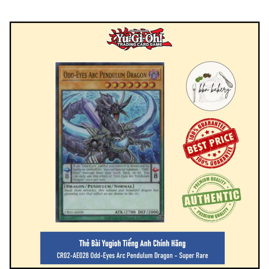 🌏 Thẻ Bài Yugioh Chính Hãng Bản AE Asian Tiếng Anh: CR02-AE028 Odd-Eyes Arc Pendulum Dragon ...