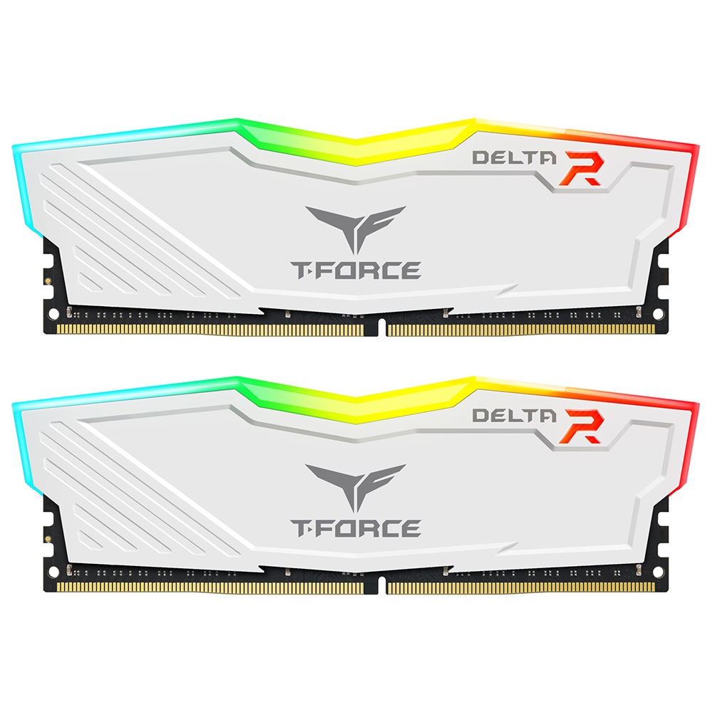 Ram PC Team Group T-Force Delta Black RGB / Delta White RGB 8GB/ 16GB ...