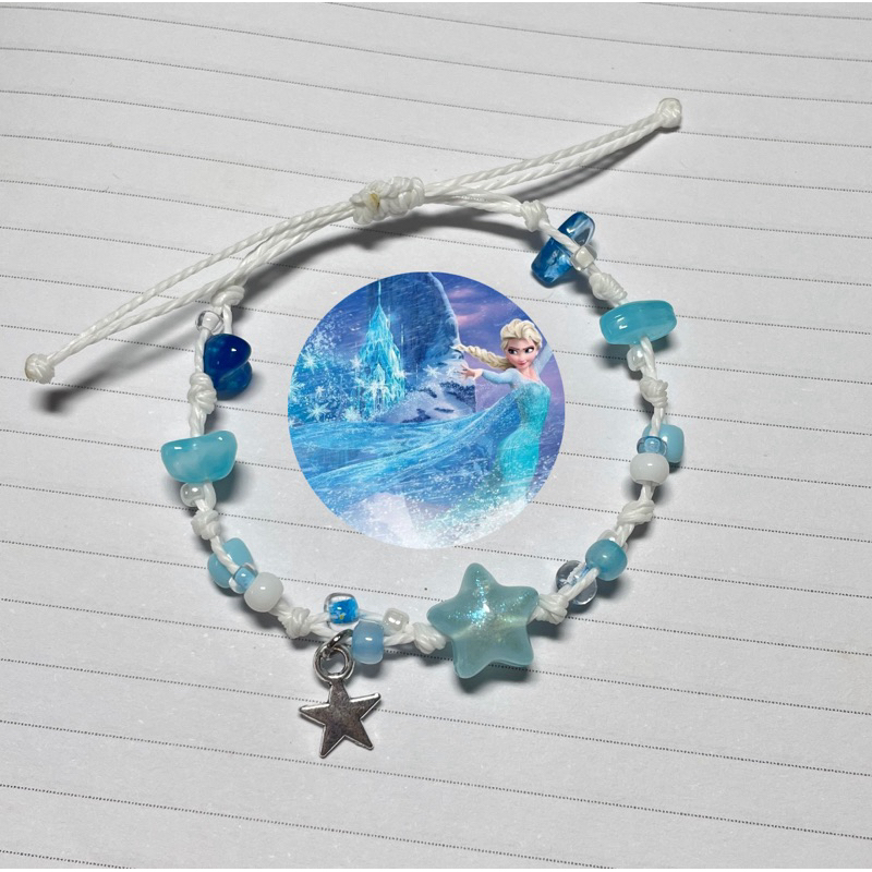 Vòng tay handmade dây rút công chúa Elsa | Scorpio minishop | Shopee ...