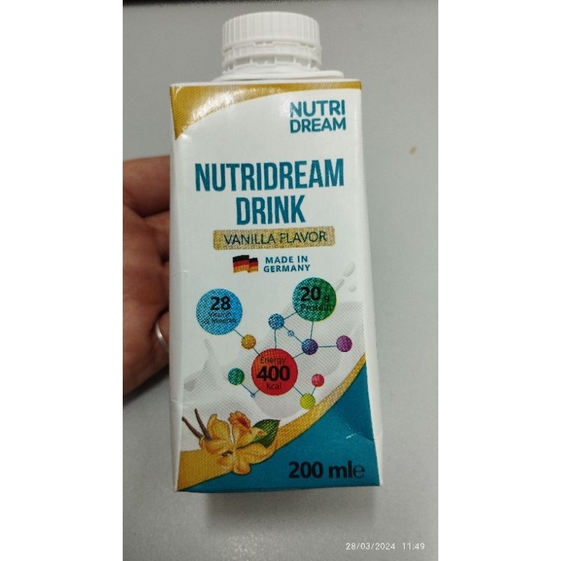 sữa nutridream drink 200ml, nhập khẩu nguyên hộp từ đức ( 6 hộp ...