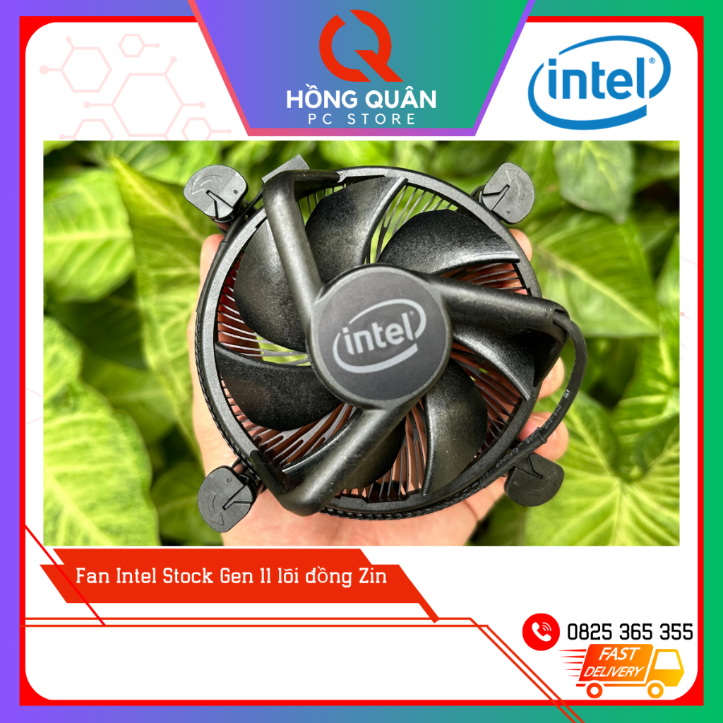Quạt tản nhiệt CPU Fan Intel Stock lõi đồng Gen 12th,13th FanBox Intel ...
