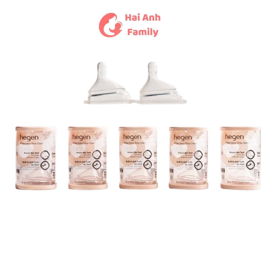 Núm ti Hegen số 1, 2, 3, Y hộp Fullbox - Hỗ trợ tách lẻ - Cam kết chính ...