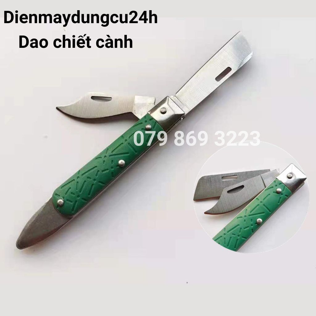 Dao ghép chồi đa năng cây xanh, dao ghép cây non mini , dao ghép cây ăn ...