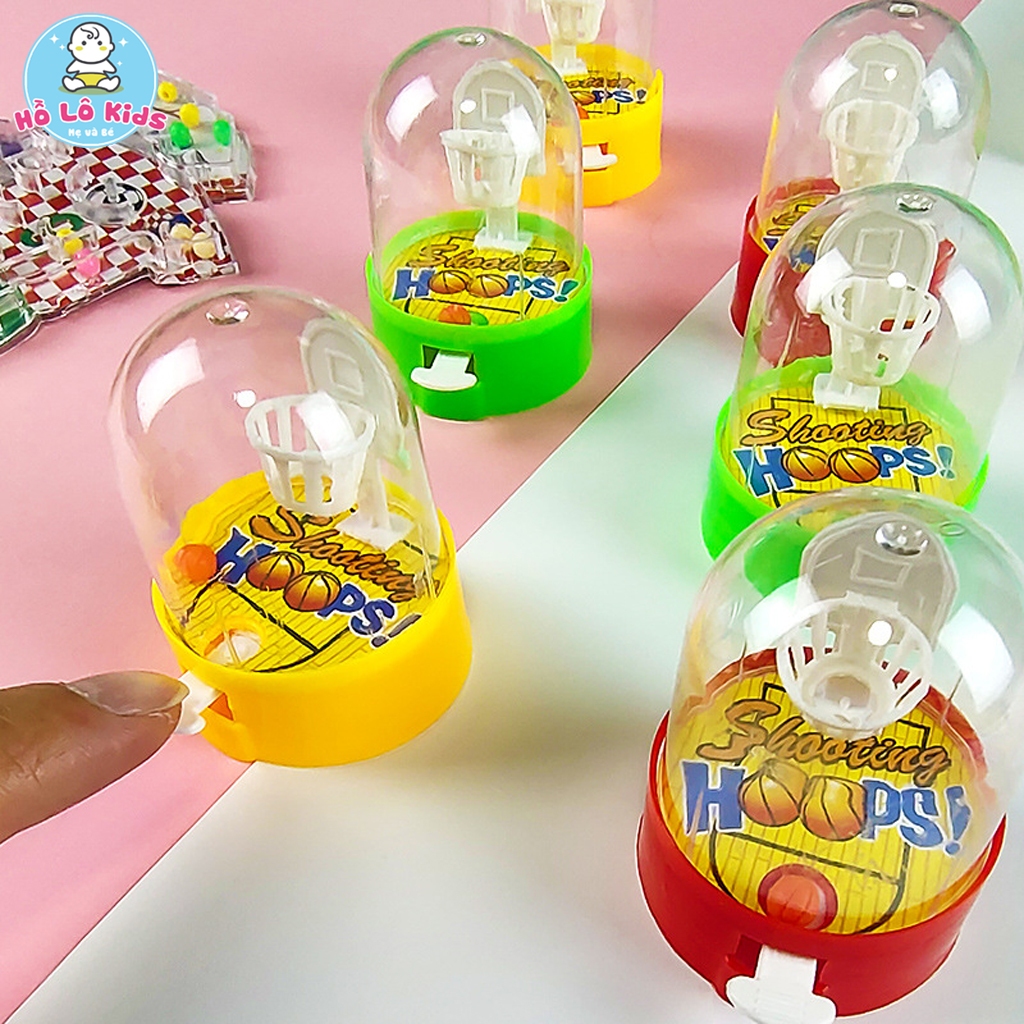 Set 10 Bóng rổ mini đồ chơi Mini Pocket BaseBall xả stress Hồ Lô Kids ...