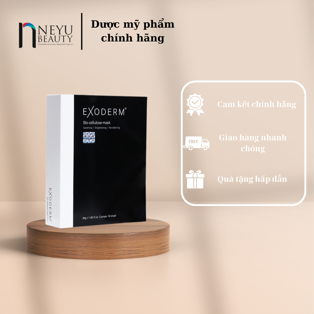 Mặt nạ sinh học Exoderm Bio Cellulose Mask phục hồi, làm dịu và sáng da ...