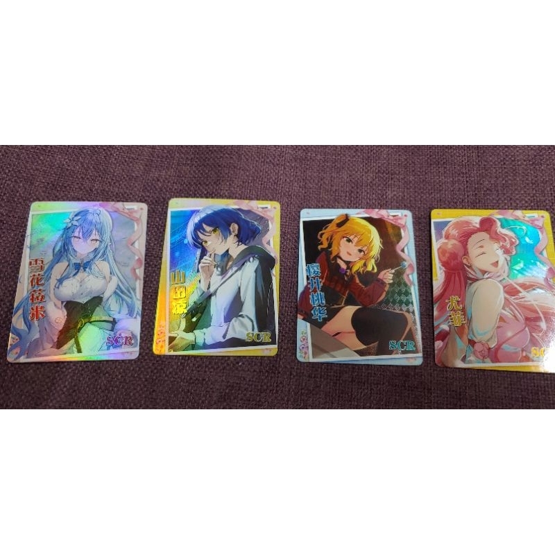 thẻ card waifu Goddess Story cấp SCR | Shopee Việt Nam
