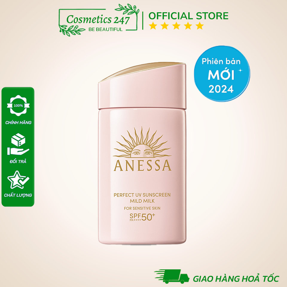 Kem chống nắng Anessa Perfect UV Sunscreen Mild Milk 60ml | Shopee Việt Nam