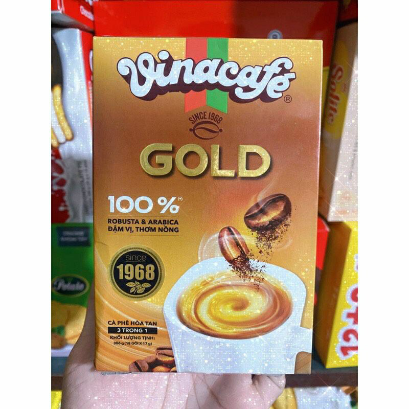 Cà phê vinacafe 18 gói x 17g | Shopee Việt Nam