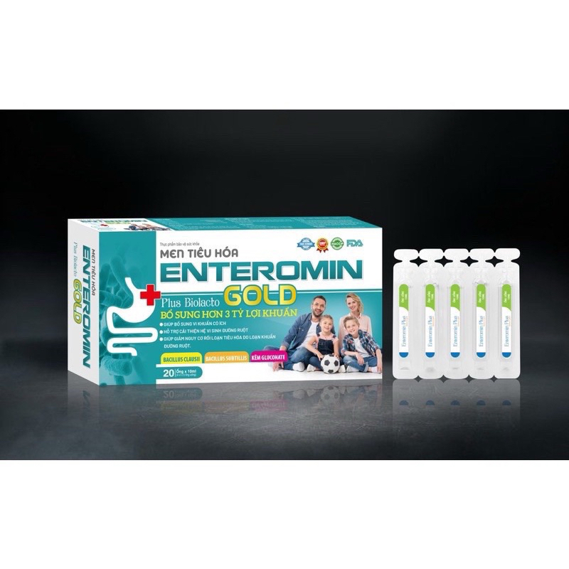 Men Tiêu Hoá ENTEROMIN Plus Biolacto GOLD - Bổ Xung Hơn 3 Tỷ Lợi Khuẩn ...
