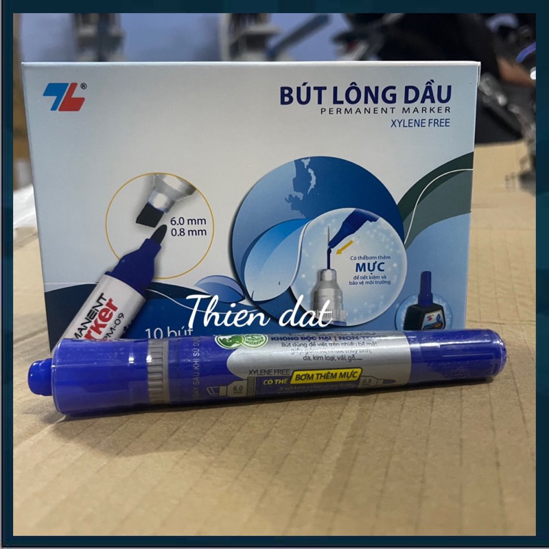 [Hỏa tốc] Hộp 10 bút lông dầu lớn PM09 | Shopee Việt Nam