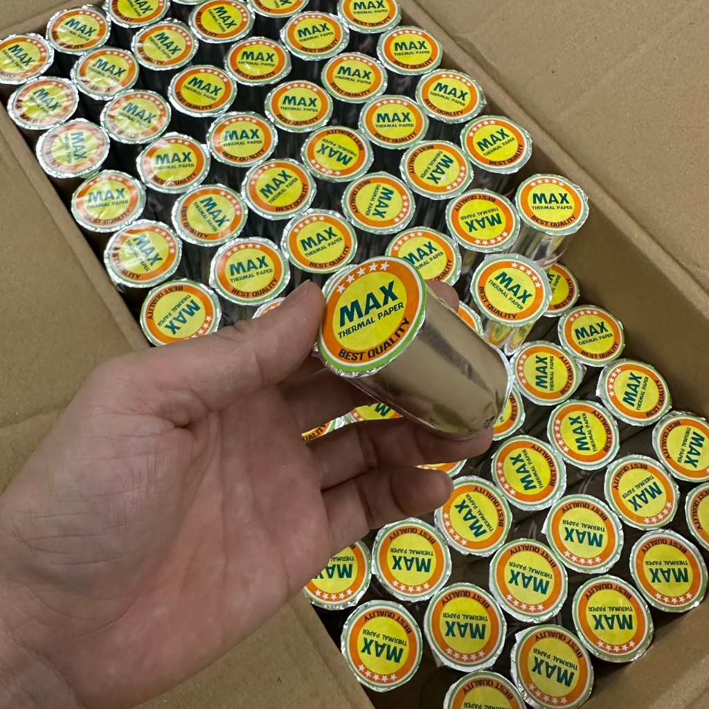 Giấy in nhiệt K57 58mm loại tốt MAX PAPER KHAMIPAPER - Giấy in hoá đơn ...