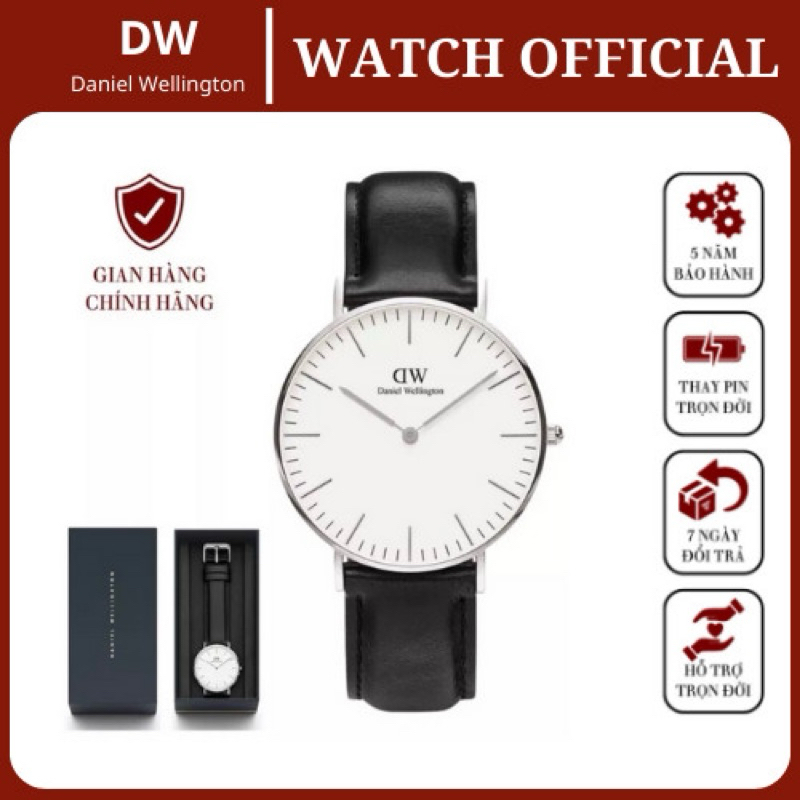 .Đồng Hồ Nam Nữ Classic Sheffield Silver White 36mm & 40mm DW Chính Hãng - DANIELWATCHVN 0 ...
