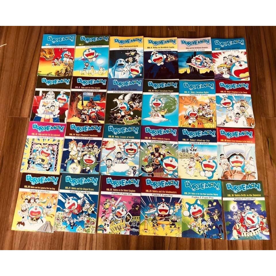 Sách - Doraemon Truyện Dài và Doraemon Plus Truyện ngắn tiếng anh in ...