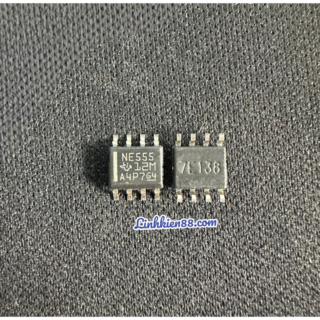 Ne555 IC Tạo Xung NE555 SOP-8 Dán mới chính hãng | Shopee Việt Nam