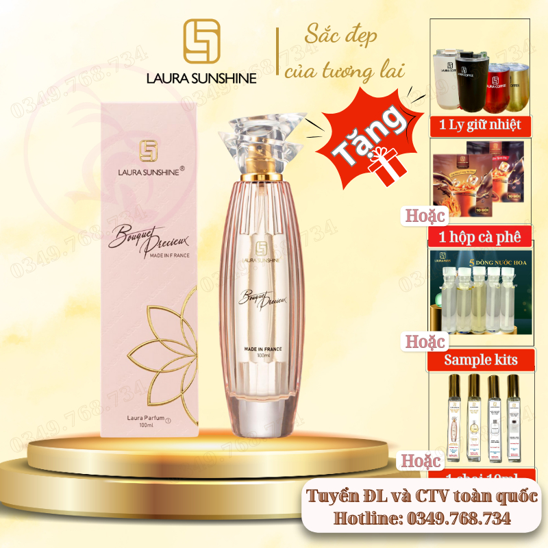 Nước hoa Laura Sunshine Nhật Kim Anh Cho Nữ Số 1 Bouqet Precieux Laura ...