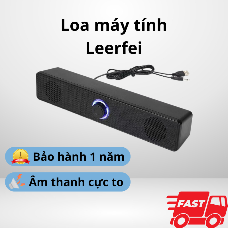 Loa Máy Tính Leerfei E-350T, loa vi tính âm thanh chất lượng 4D, loa ...