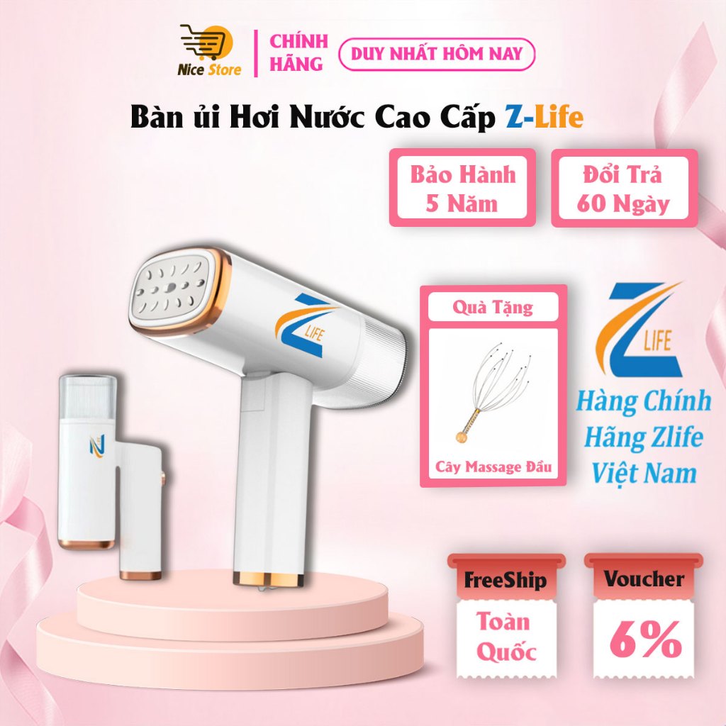 Bàn Ủi Hơi Nước Đứng Cầm Tay Chính Hãng Zlife Việt Nam, Bàn Là Hơi Nước ...