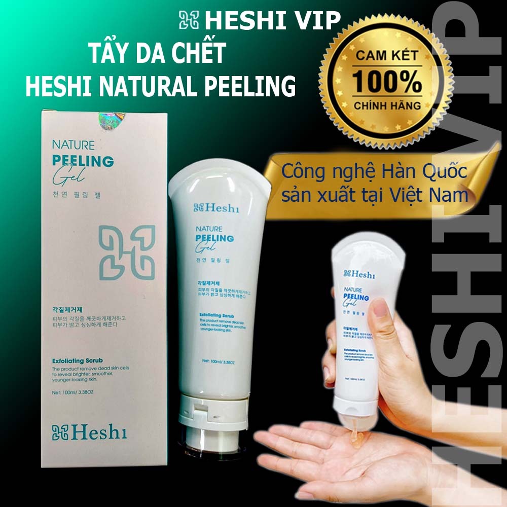 Tẩy da chết Heshi Nature Peeling chính hãng Heshi loại bỏ tế bào chết ...