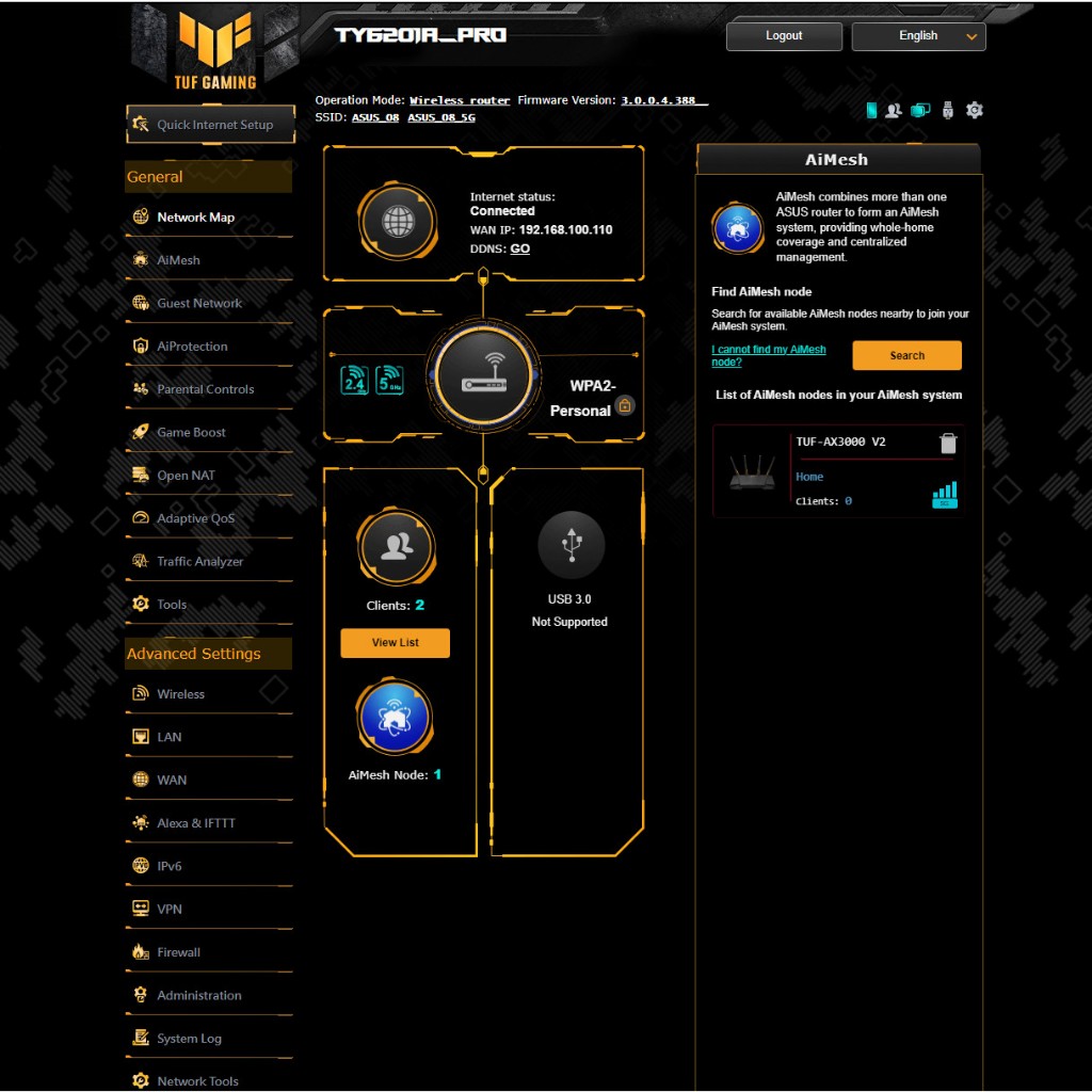 Ruijie MA3062 AX3000 Wifi 6 phiên bản up ROM ASUS TUF-AX3000 V2, cài ...