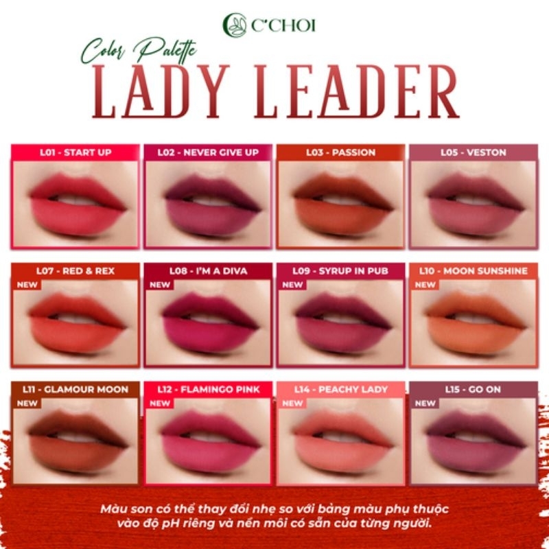 Son sáp C'Choi - Lady leader | Shopee Việt Nam