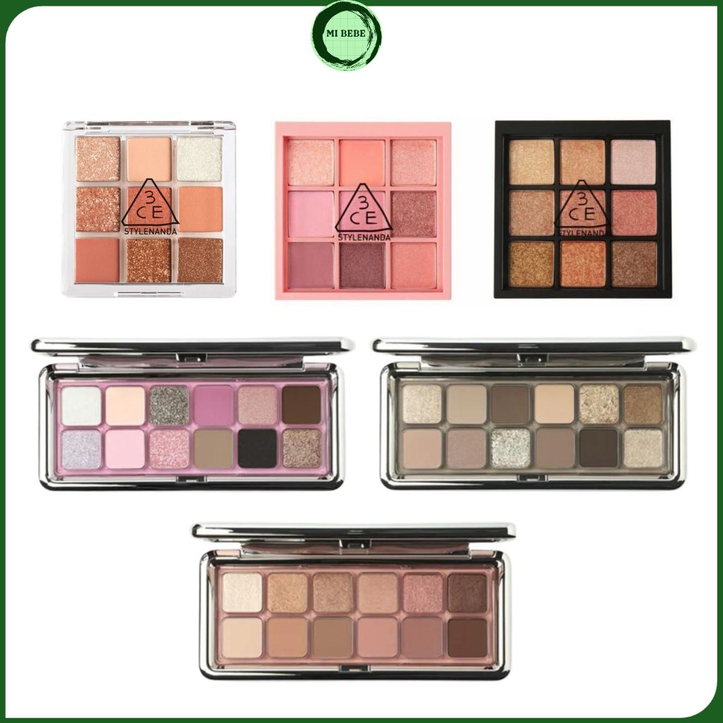 Bảng Phấn Mắt 12 Ô 3CE New Take Eyeshadow Palette Trang Điểm Chuyên Nghiệp Lên Màu Chuẩn Nhũ ...