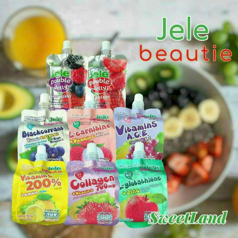 Nước ép Thạch Jele Beautie Thái Lan 150ml ( 1 gói ) | Shopee Việt Nam