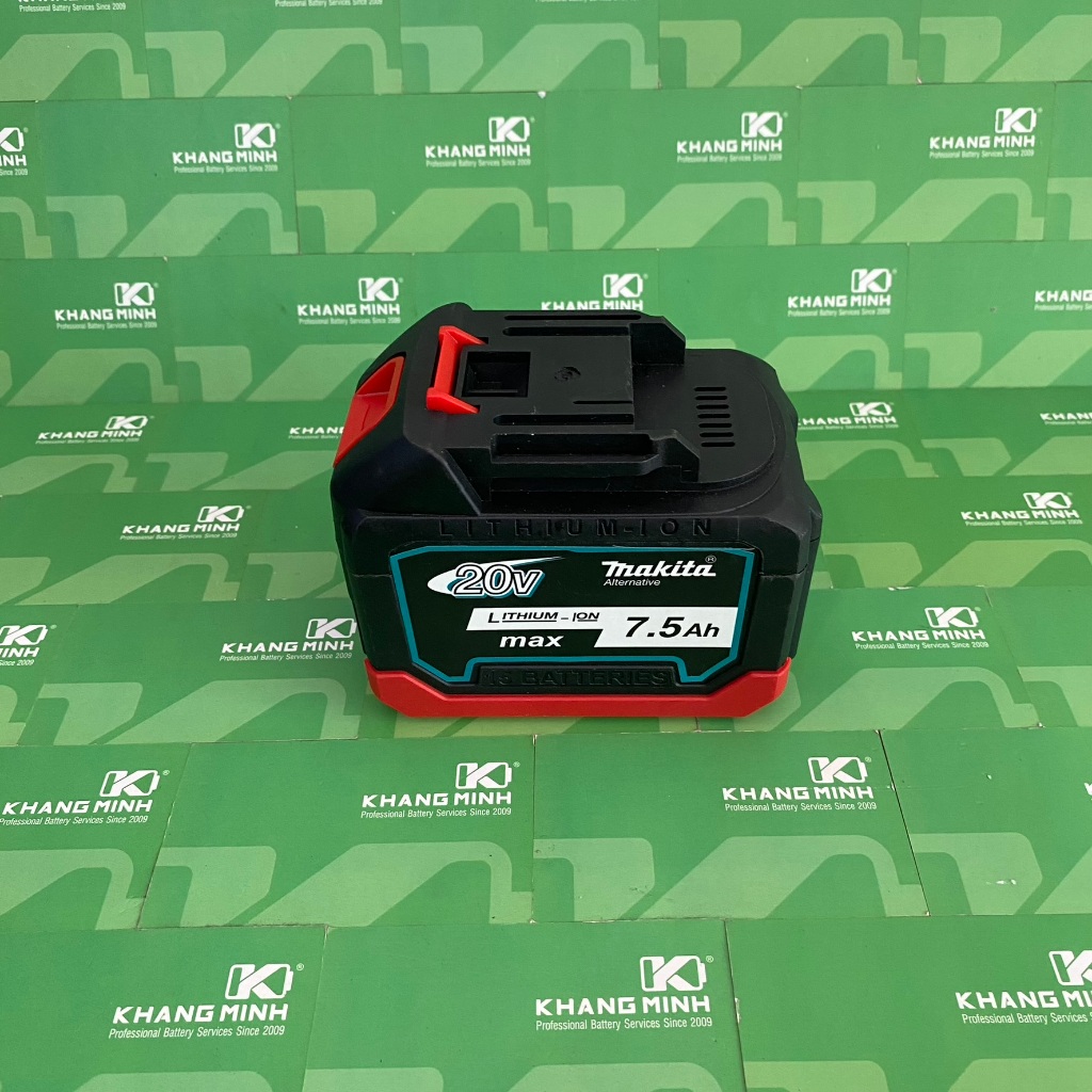 Vỏ pin Makita 18V 21V 5S 3P adaptor, loại 3 hàng - 15 cell | Shopee ...
