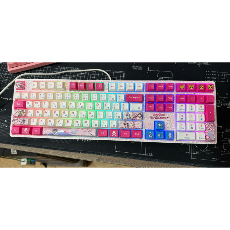 bàn phím cơ akko 5108s tokidoki pony | Shopee Việt Nam
