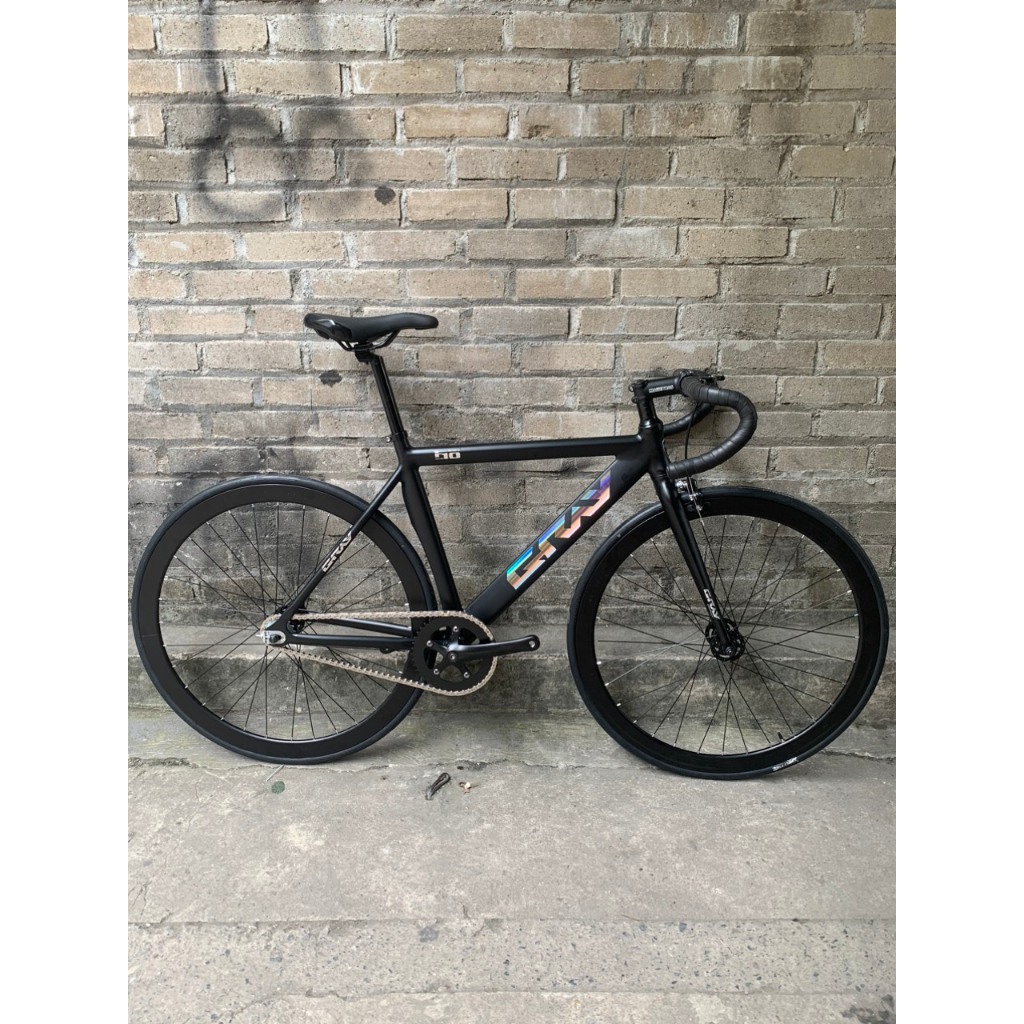 Xe Fixed gear Gray F10 build theo yêu cầu khách cấu hình tiêu chuẩn ...